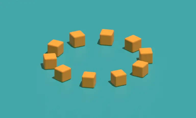 Make A Circular Array In Blender Usama Babar