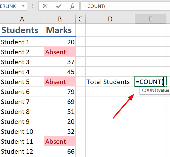 Use COUNT Function In Excel Usama Babar